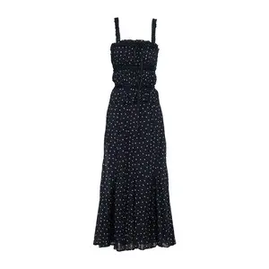 ROSE & NANCY Marcia Polka Cami Midi Dress