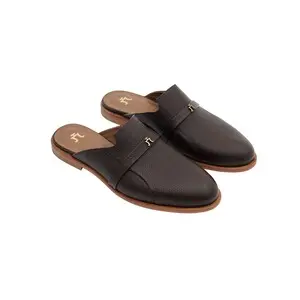 JANIK ATELIER Janik Mule - Brown