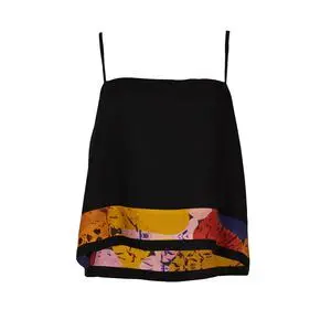 CRONO ZEE Golden Rosso Reversible Top - Yellow