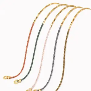 POUPETTENYC Box Chain Friendship Bracelet - Gold