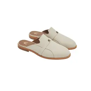 JANIK ATELIER Janik Mule Beige - White