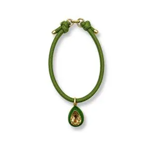 MICHAEL NASH JEWELRY Lena Pear Drop Necklace - Green