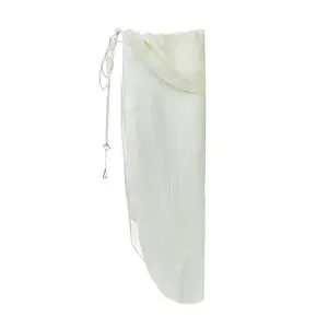 AULALA PARIS The Siren’s Veil Sheer Beach Pareo With Seashell