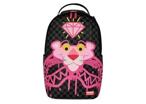 SPRAYGROUND Pink Panther Drippy Diamonds Backpack - Multicolor