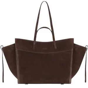 SAONARA BRAND Shopping Bag Chocolat Suede - Brown