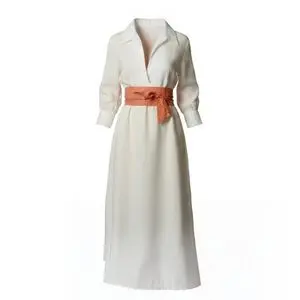 Jacques Zolty Cindy Long Linen Kaftan