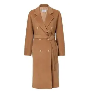 GIODORO Neutrals / Lavinti Camel Cashmere Coat - Brown