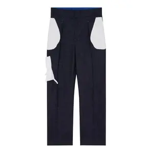 MAISON LOUIS Blue / White The De Nîmes Trousers - Blue/white