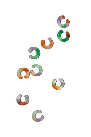 SEREE Abby Single Gemstone Cuff Earring