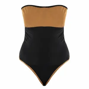 Jacques Zolty Black / Gold Severo Swimsuit - Black/gold