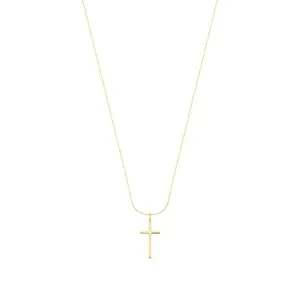 ESTERAH Fine Cross Pendant Necklace - Gold