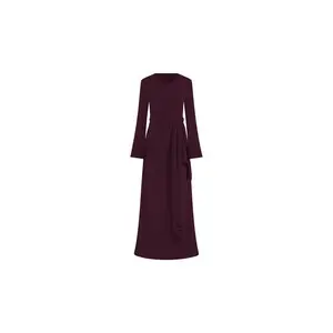 RAYAN The Tie Dress Plum - Purple