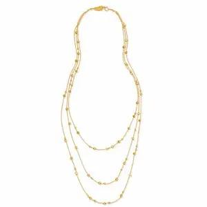 POUPETTENYC Pepitas Triple Necklace - Gold
