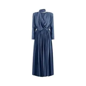 RAYAN The Drape Dress - Silver