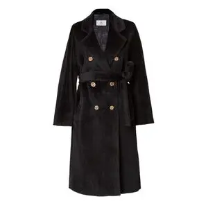 GIODORO Adioro Alpaca Coat - Black