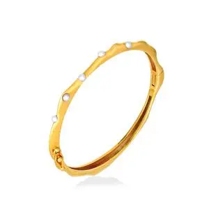 MYRTO KATRAMADOU JEWELLERY Thalassa 18k -plated Sterling Silver Pearl Bracelet - Gold