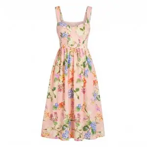 Yumi Kim Shauna Blush Linen Dress - Pink