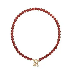MISS CECILIA Ruby Necklace - Red