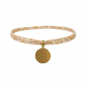 JUNIE Gold / Yellow The Sienna Choker Latin - Gold/yellow