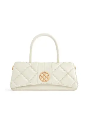 ORANGE CUBE Mosaic Treasure Crossbody Bag Cream