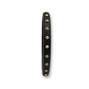 MICHAEL NASH JEWELRY Clementine Studded Matte Resin Bangle - Black