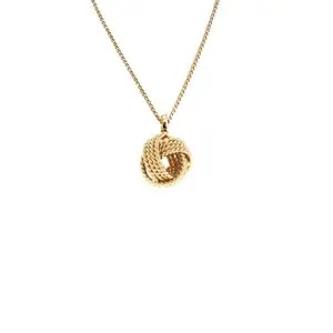 Rachel Nathan The Knot Necklace - Gold