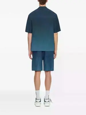 Off-White Arrow Monogram Jacquard Bowling Shirt