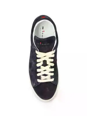 Kiton Suede Leather Sneakers