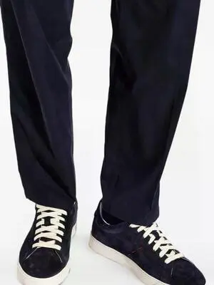 Kiton Suede Leather Sneakers
