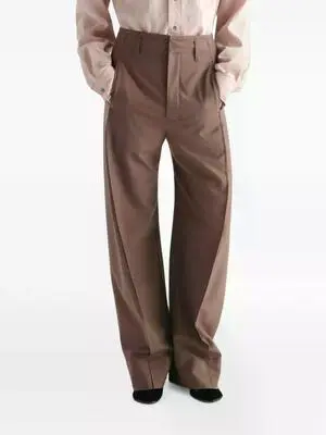 LEMAIRE Baggy Pants In Tropical Wool Blend