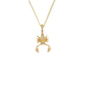 Rachel Nathan Scorpion Necklace - Gold