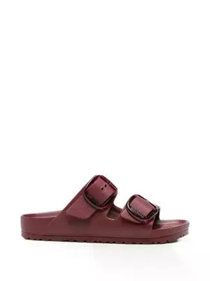 BIRKENSTOCK Arizona Buckle-fastening Slides - Red