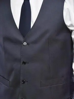 Corneliani Silk-twill Waistcoat