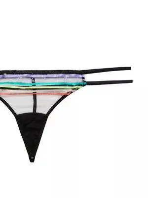 FLEUR DU MAL Taste Le Rainbow V-string Thong