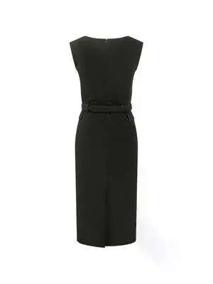 Pinko Belted Sleeveless Dress