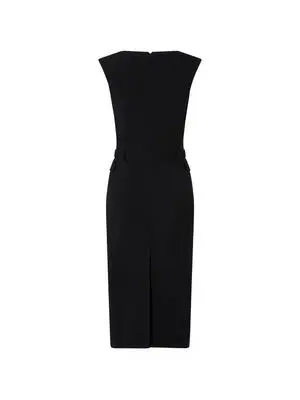 Pinko Belted Midi Sheath Dress