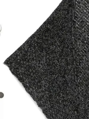 Faliero Sarti Risia Sequin-embellished Triangular Scarf