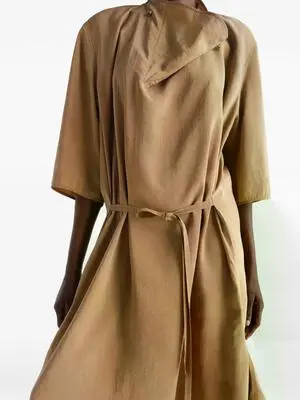 LEMAIRE Soft-collar Dress In Dry Silk
