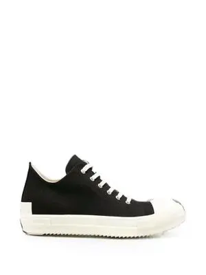 Rick Owens Low Sneaks Lace-up Sneakers - Black