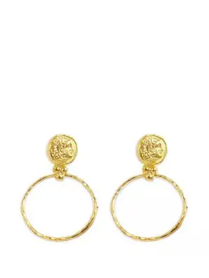 Ottoman Hands Hoop Earrings