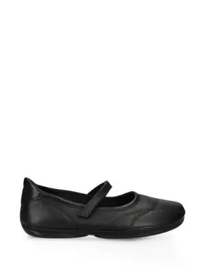 Camper Right Nina Touch-strap Ballet Flats - Black