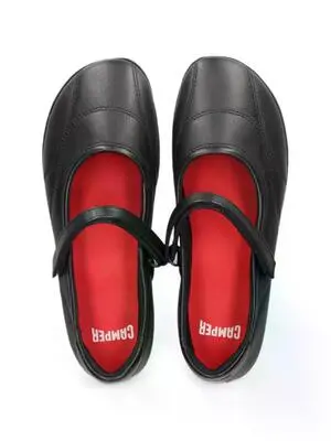 Camper Right Nina Touch-strap Ballet Flats