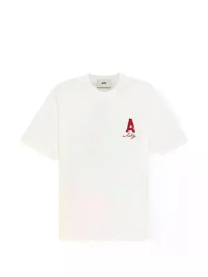 AUTRY Heritage T-shirt With Washed Effect - Neutrals