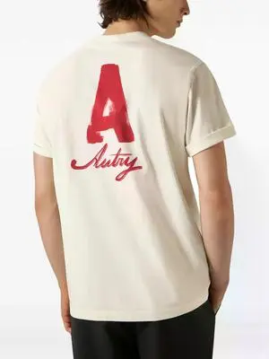 AUTRY Heritage T-shirt With Washed Effect