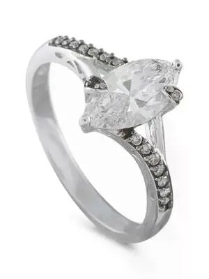 LB EXCLUSIVE Marquise-cut Diamond Ring