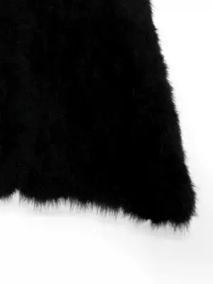 LISKA Marabou-feather Jacket