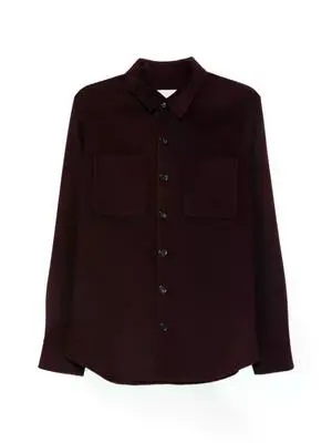Eric Bompard Long-sleeves Shirt Jacket - Purple
