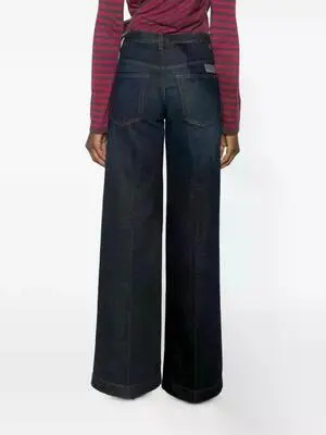 NINE:INTHE:MORNING Nadia Wide-leg Jeans