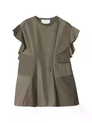 3.1 Phillip Lim Ruffled Blouse - Green