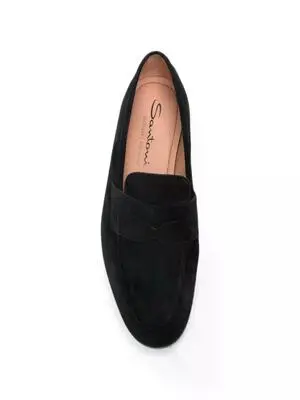 Santoni Carla Suede Loafers
